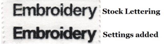 How To Embroider Small Letters! - Embroidery Industry Expert | The ...